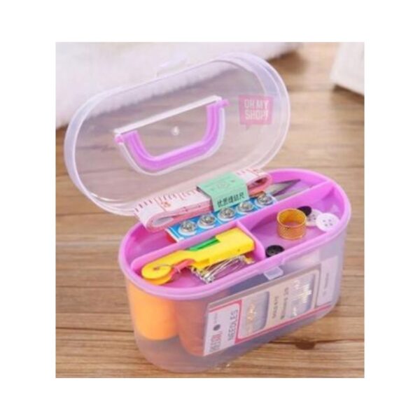 Set Costura Portátil Costurero Viaje hilos Agujas Coser - Lanería y ...